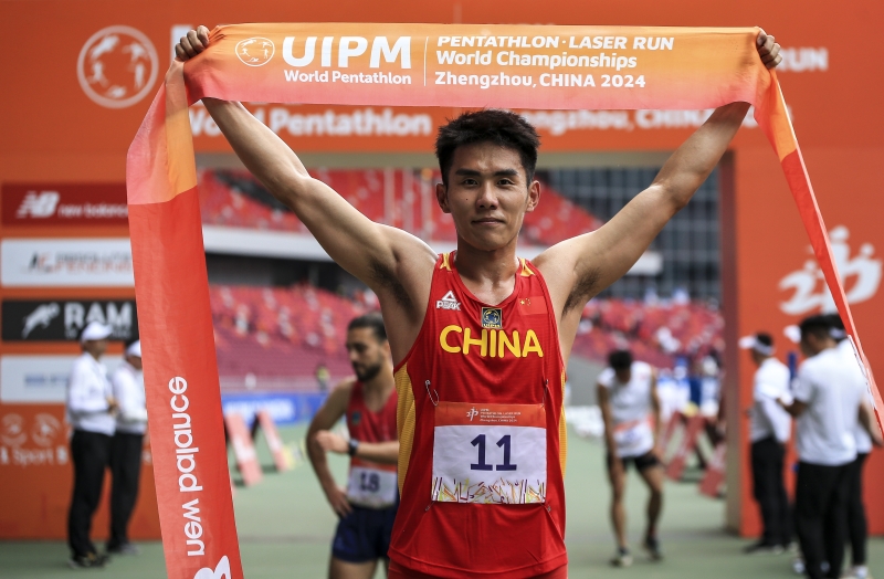 UIPM 2024 Laser Run World Championships: Luo (CHN) leads from front to ...