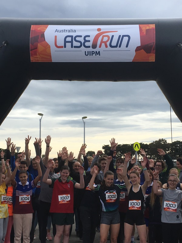 Laser-Run City Tour: A new dawn in Australia | Union Internationale de ...
