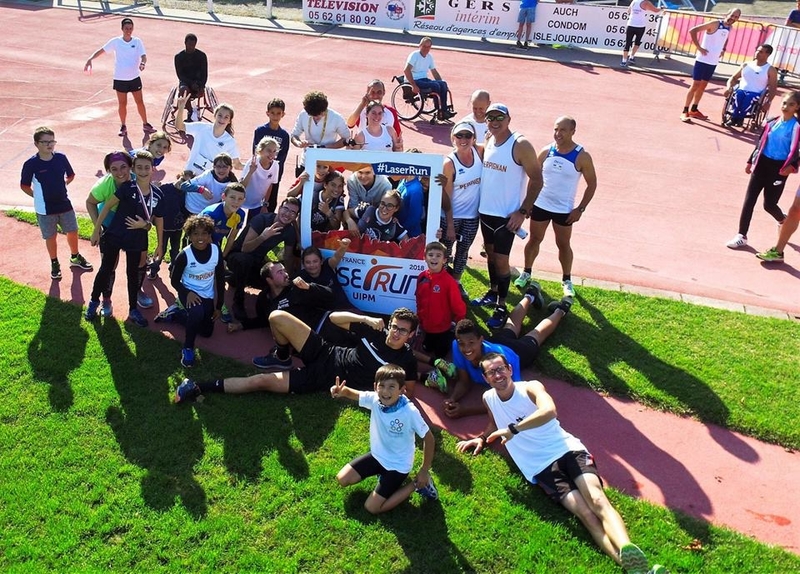 UIPM 2018 Global Laser Run City Tour: Paralympic champion makes Laser ...