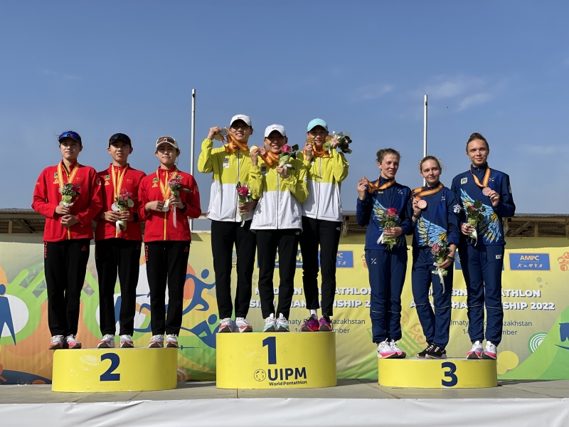 2022 Asian Modern Pentathlon Championships: Golden glory for Kim (KOR ...