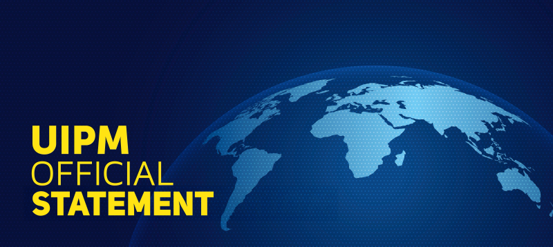 UIPM / World Obstacle joint statement | Union Internationale de ...