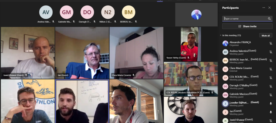 UIPM Coaches Certification Programme: First Level 3 course held online ...