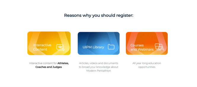 New UIPM Educational Platform is launched with revamped design, added ...