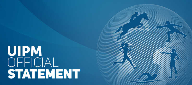 UIPM official statement: UIPM TV | Union Internationale de Pentathlon ...